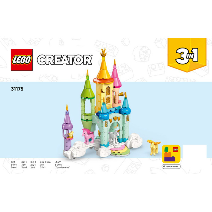 LEGO Unicorn Castle Set 31175 Instructions | Brick Owl - LEGO Marketplace