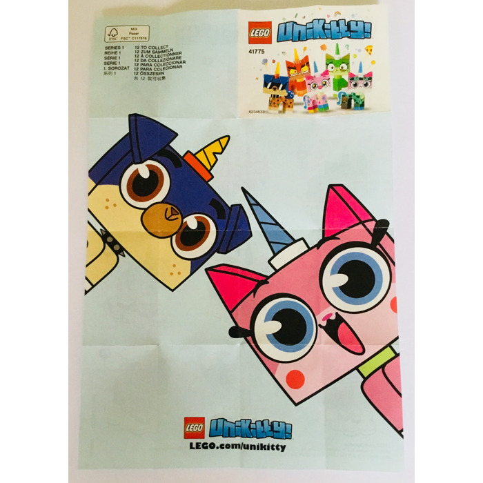 LEGO Unikitty! Series 1 Character Random Pack Set 41775-0 Instructions ...