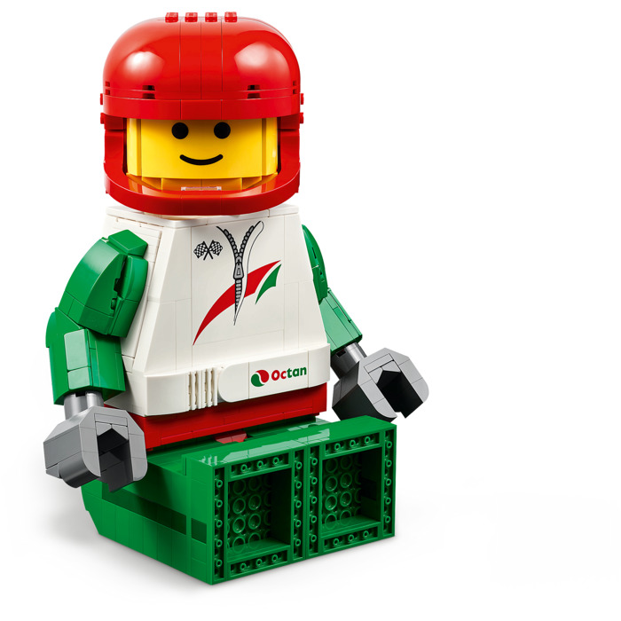 LEGO Up-Scaled Racing Driver Minifigure Set 40819 | Brick Owl - LEGO ...