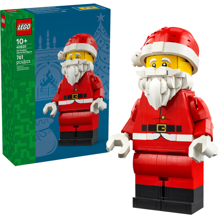 LEGO Up-Scaled Santa Minifigure Set 40820 | Brick Owl