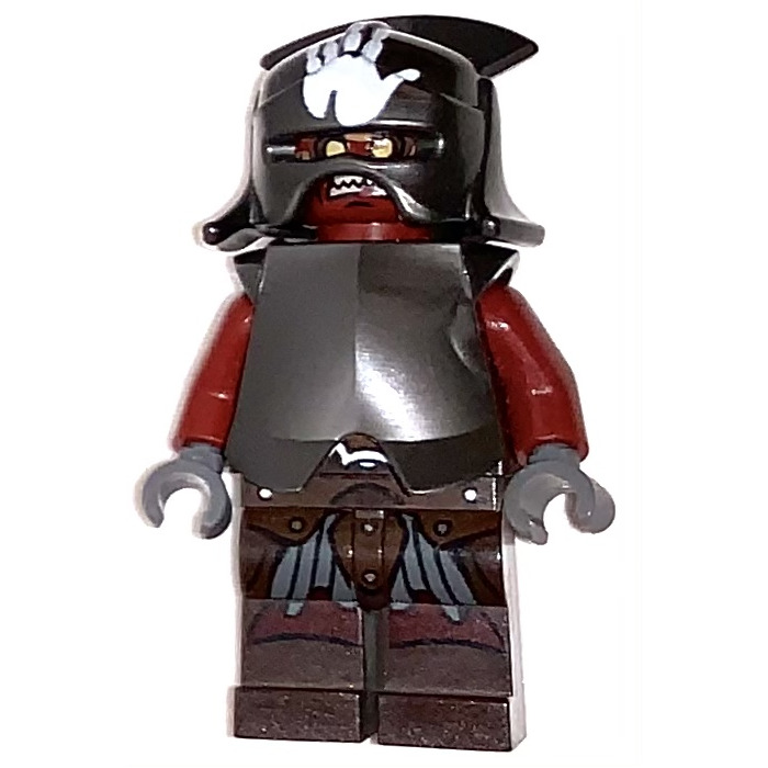 LEGO Uruk-hai with Handprint Helmet Minifigure | Brick Owl - LEGO ...