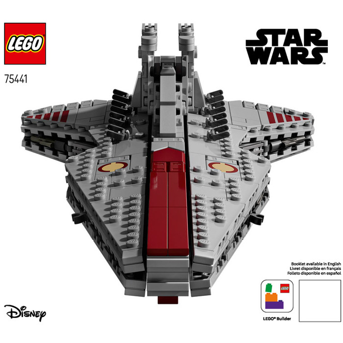 LEGO Venator-class Attack Cruiser Set 75441 Instructions | Brick Owl