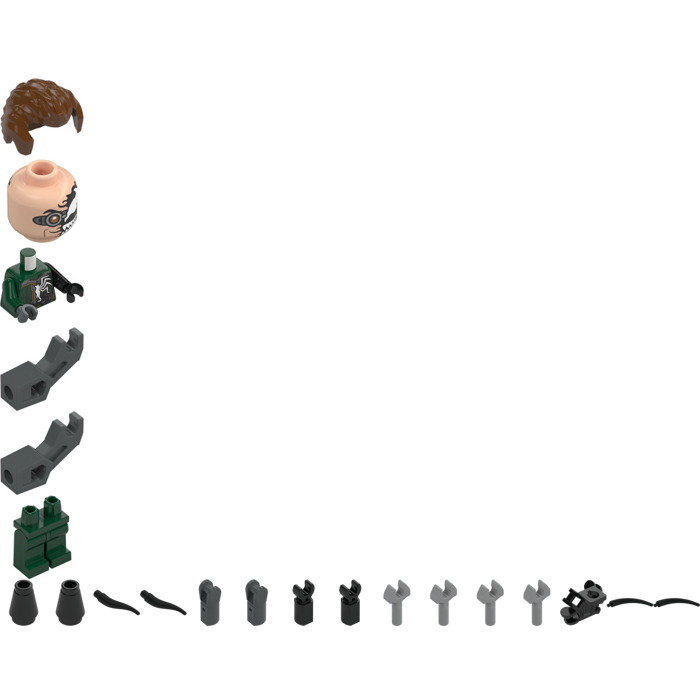LEGO Venom Doc Ock with 2 Mechanical Arms and 2 Appendages Minifigure ...