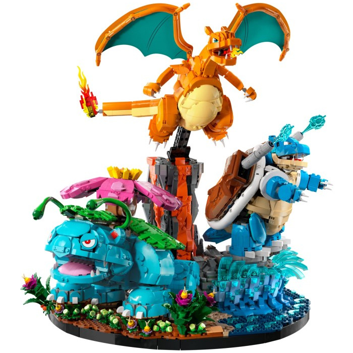 LEGO Venusaur, Charizard and Blastoise Set 72153 Inventory | Brick Owl ...
