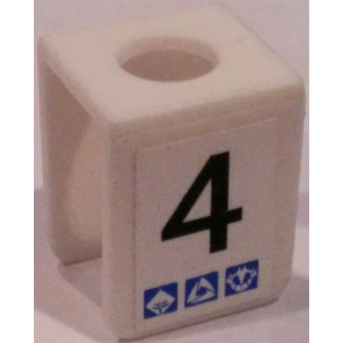 LEGO Vest with 4 and Gravity Games Sticker (3840) | Brick Owl - LEGO ...