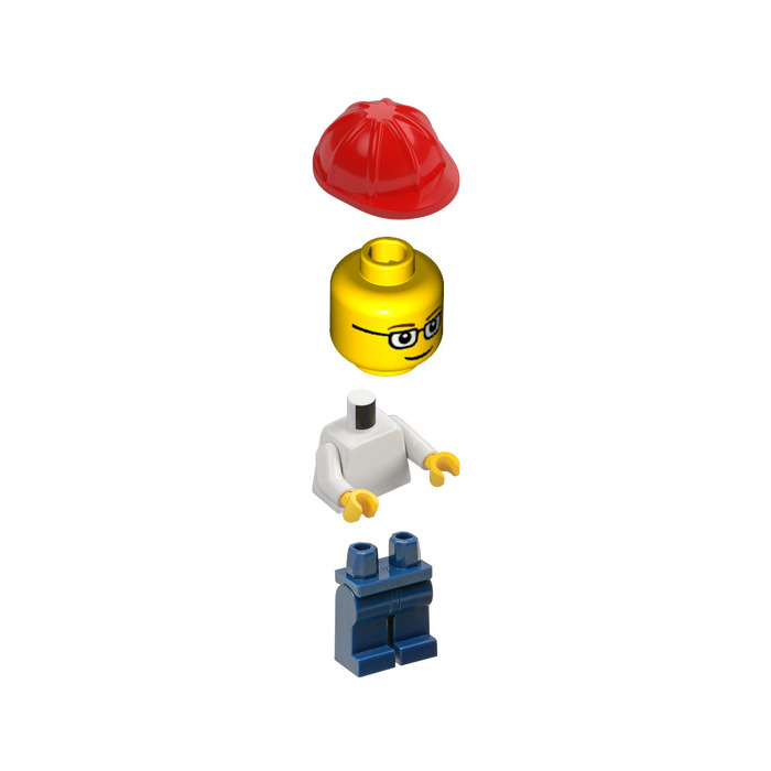 LEGO Vestas Engineer with Glasses Minifigure | Brick Owl - LEGO Marketplace