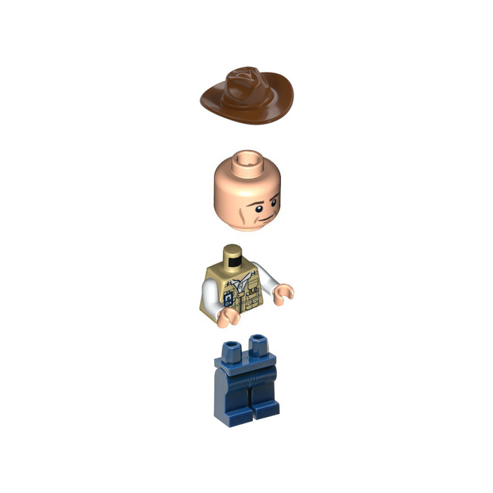 LEGO Vet with Fedora Hat Minifigure | Brick Owl - LEGO Marketplace