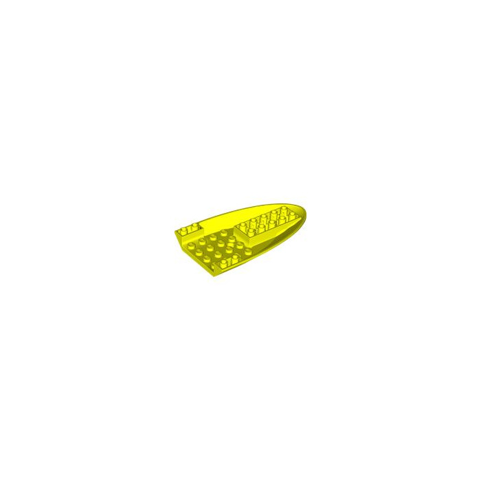 LEGO Vibrant Yellow Airplane Bottom 6 x 10 x 1 (87611) | Brick Owl ...