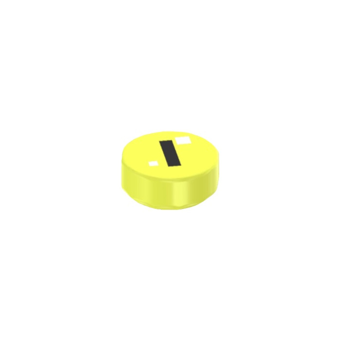 LEGO Tile 1 x 1 Round with Nightmare Shark Eye (35380) | Brick Owl ...