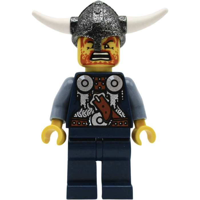 LEGO Viking Chess Pawn with Glued Horns Minifigure | Brick Owl