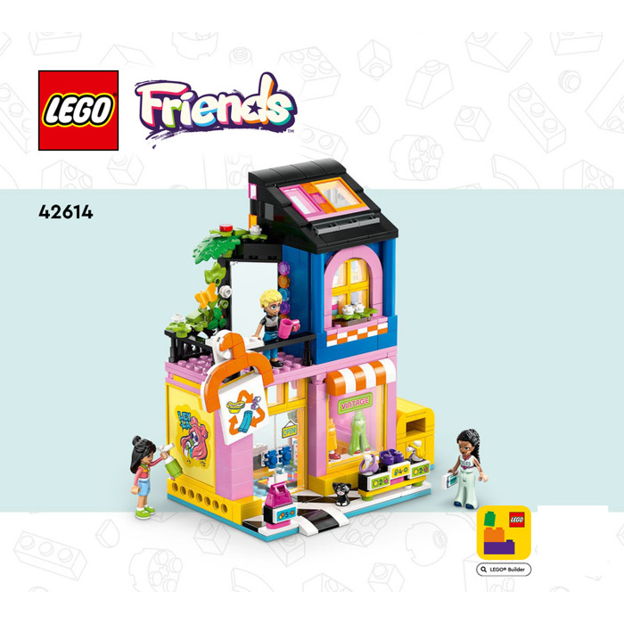 LEGO Vintage Fashion Store Set 42614 Instructions | Brick Owl