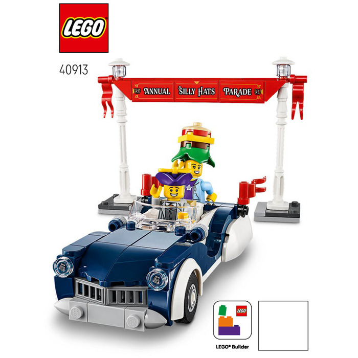 LEGO Vintage Parade Car Set 40913 Instructions | Brick Owl