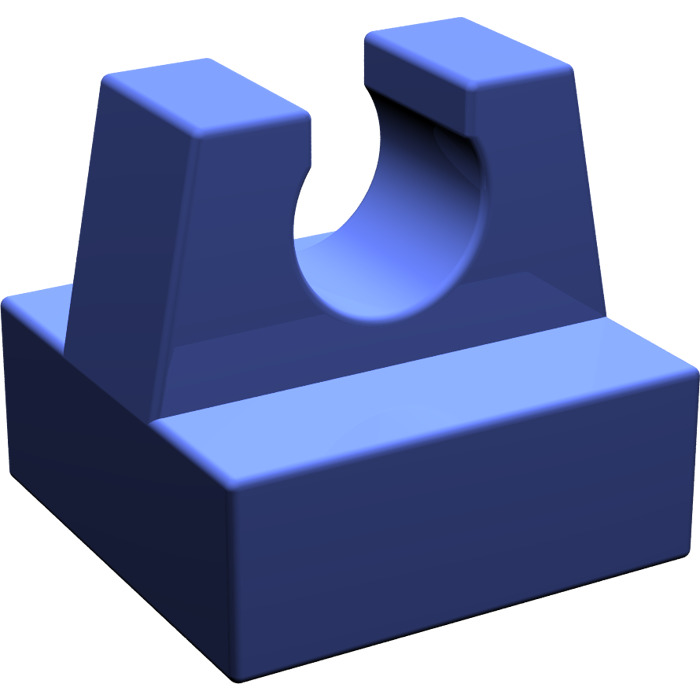 LEGO Tile 1 x 1 with Clip (No Cut in Center) (2555 / 12825) | Brick Owl ...