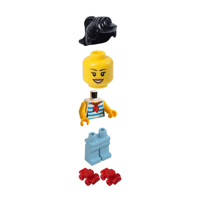 LEGO Waitress with Skates Minifigure | Brick Owl - LEGO Marketplace
