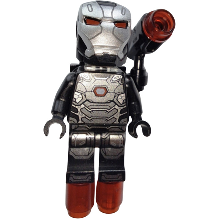 LEGO War Machine with Black and Silver Armor with Shooter Minifigure ...