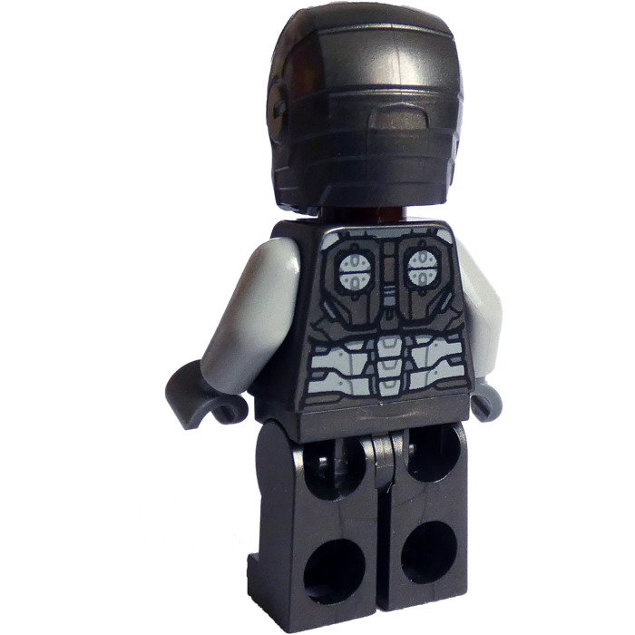 LEGO War Machine with Pearl Dark Gray and Medium Stone Gray Armor ...