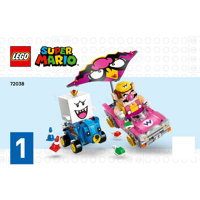 LEGO Wario & King Boo Set 72038 Instructions | Brick Owl - LEGO Marketplace