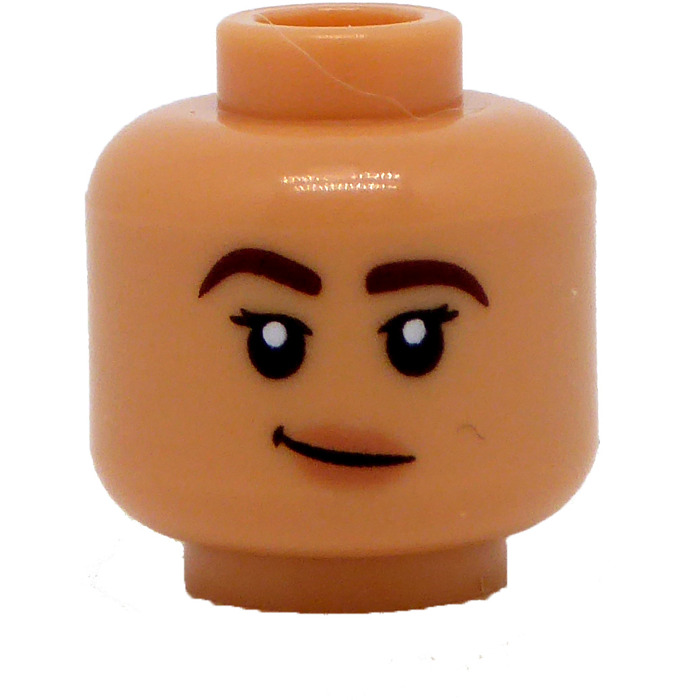LEGO Warm Tan Head with Smile (3626 / 101041) | Brick Owl - LEGO ...