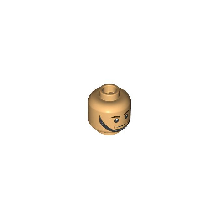 LEGO Warm Tan Imperial Navy Trooper (Warm Tan Head) Minifigure Head ...