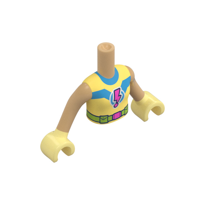 LEGO Liann with Super Hero Costume Friends Torso (92456) | Brick Owl ...