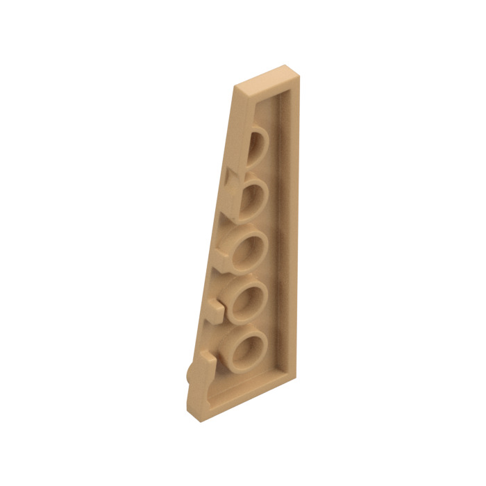 LEGO Warm Tan Wedge Plate 2 x 6 Right (78444) | Brick Owl