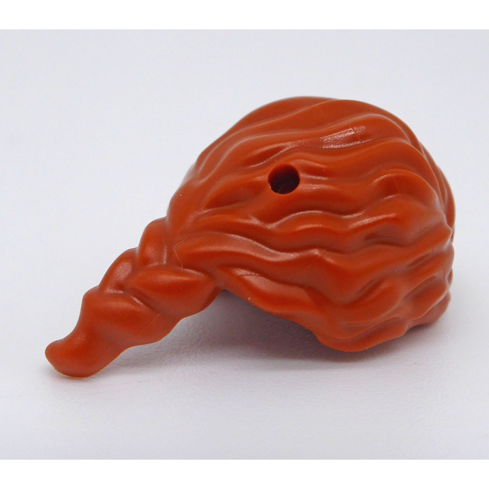 LEGO Wavy Hair with Side Parting and Braid at the Back (2640) | Brick ...