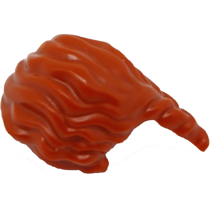 LEGO Wavy Hair with Side Parting and Braid at the Back (2640) | Brick ...