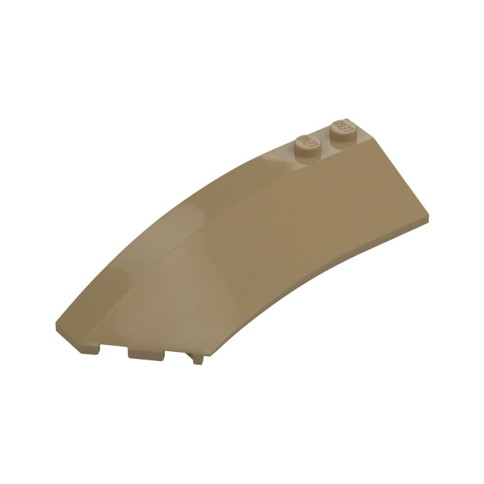 LEGO Wedge 3 x 8 x 2 Curved Left (41750 / 42020) | Brick Owl