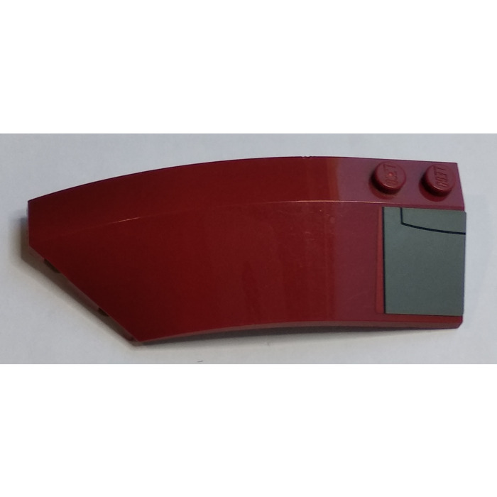 LEGO Wedge 3 x 8 x 2 Curved Left (41750 / 42020) | Brick Owl