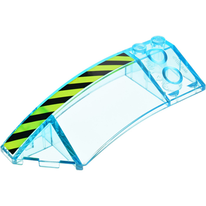 LEGO Wedge 3 x 8 x 2 Curved Left (41750 / 42020) | Brick Owl - LEGO ...