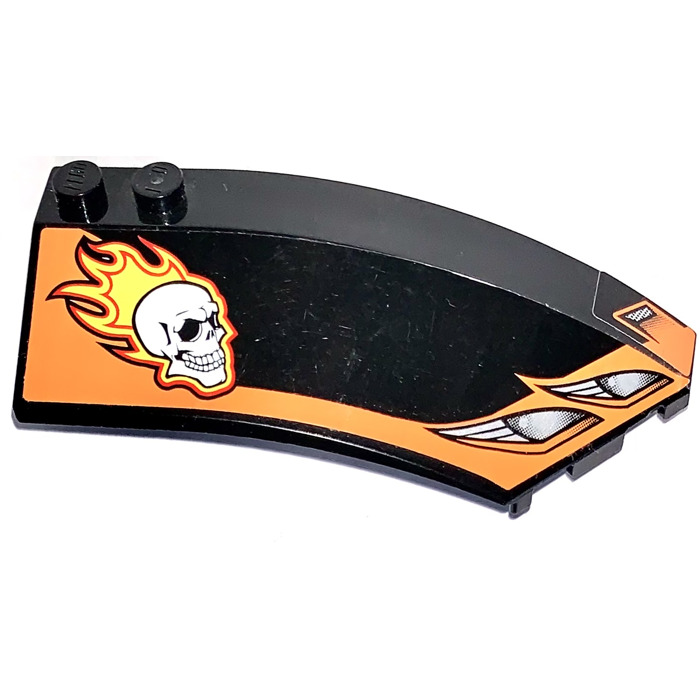 LEGO Wedge 3 x 8 x 2 Curved Right (41749 / 42019) | Brick Owl - LEGO ...