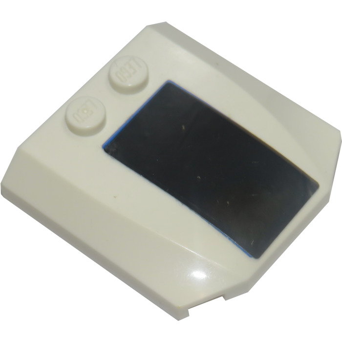 LEGO Wedge 4 x 4 Curved with Black Panel Sticker (45677) | Brick Owl ...