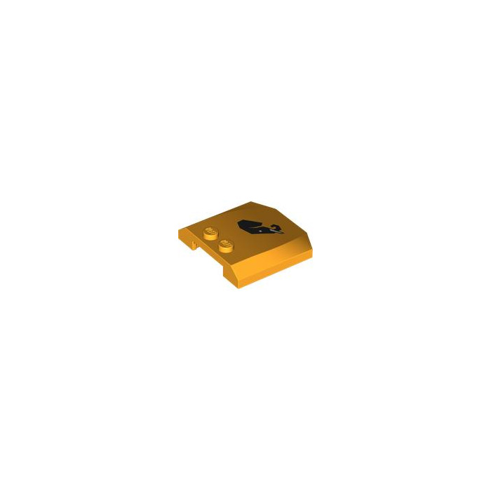 LEGO Wedge 4 x 4 Curved with Elephant Head (45677) | Brick Owl - LEGO ...