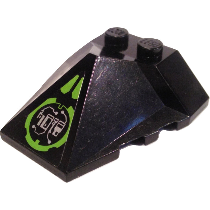 LEGO Wedge 4 x 4 Quadruple Convex Slope Center with Crawler Circuits ...