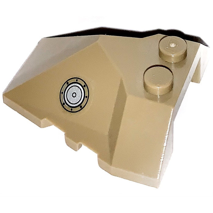 LEGO Wedge 4 x 4 Quadruple Convex Slope Center (47757) | Brick Owl ...