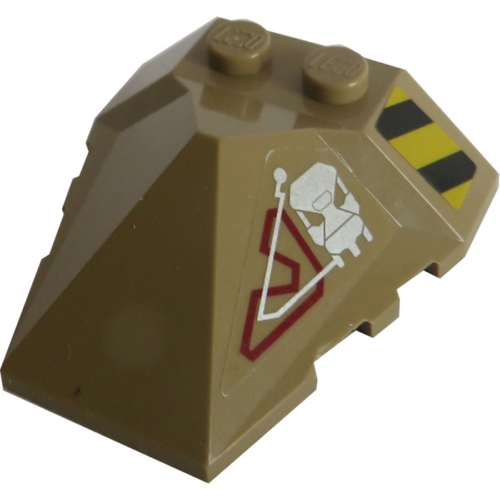 LEGO Wedge 4 x 4 Quadruple Convex Slope Center (47757) | Brick Owl ...