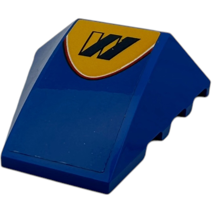 LEGO Wedge 4 x 4 Triple Curved without Studs with 'WILLIAMS' Logo ...