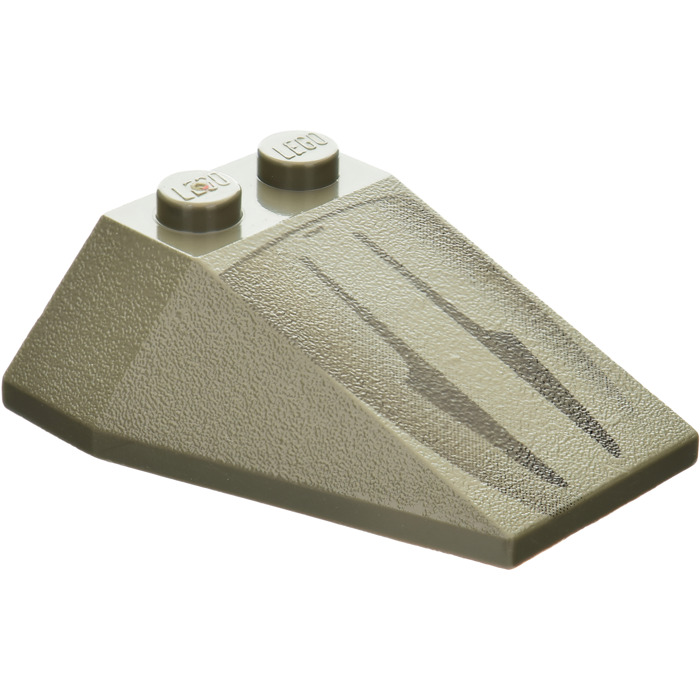 LEGO Wedge 4 x 4 Triple without Stud Notches (6069) | Brick Owl - LEGO ...