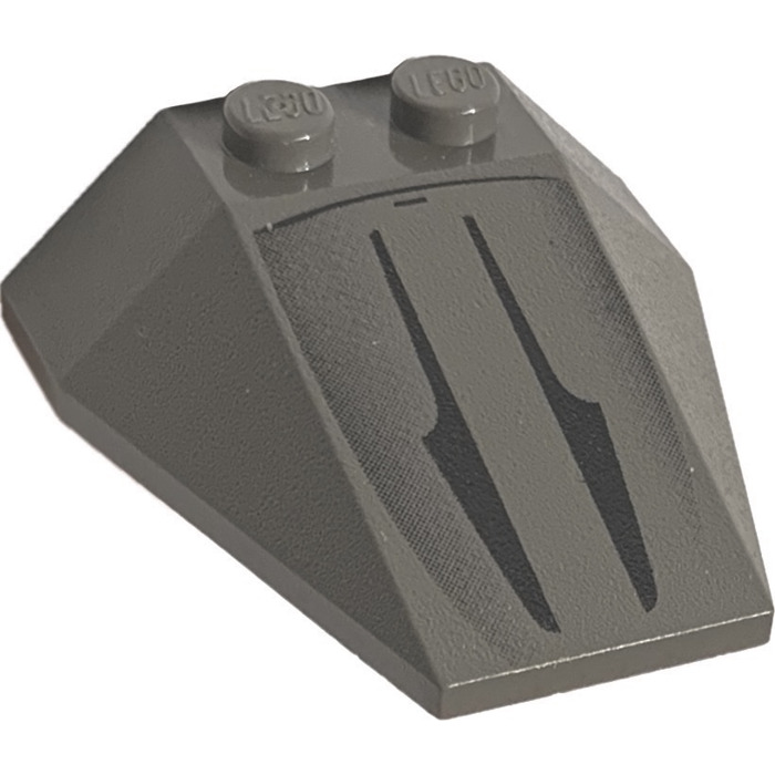 LEGO Wedge 4 x 4 Triple without Stud Notches (6069) | Brick Owl - LEGO ...