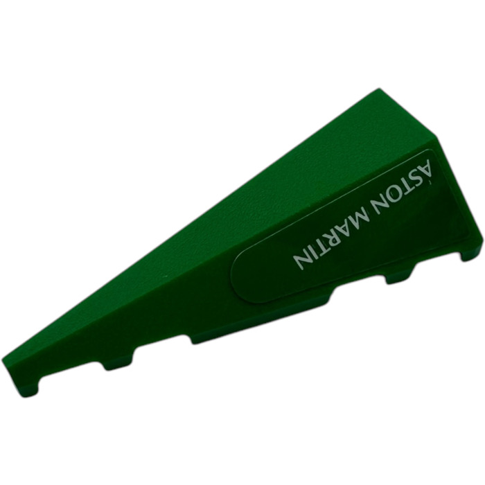 LEGO Wedge Slope 2 x 5 (45°) Left with ASTON MARTIN Sticker (3504 ...