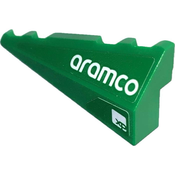 LEGO Wedge Slope 2 x 5 (45°) Right with aramco & xp (Right Side ...