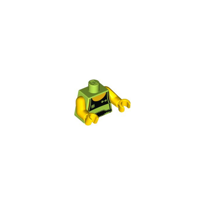 LEGO Weightlifter Torso (973 / 88585) | Brick Owl - LEGO Marketplace