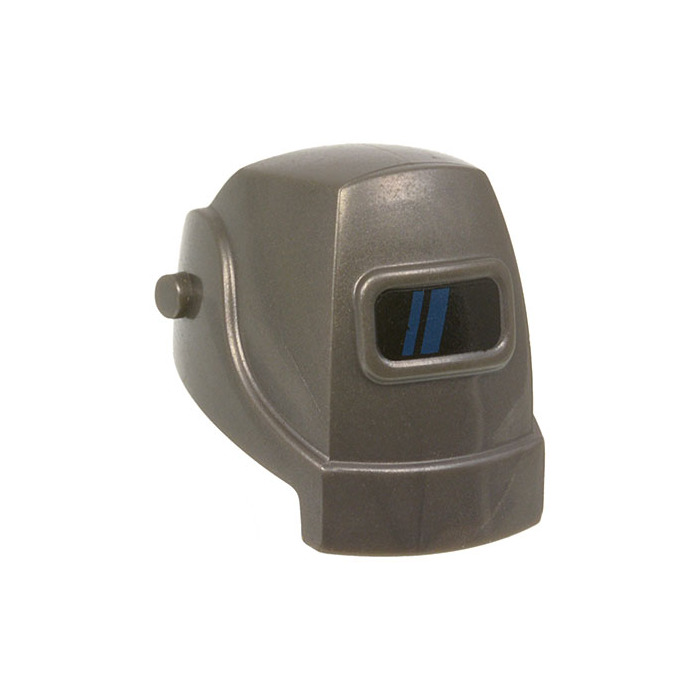 LEGO Welding Mask with Black Visor with Dark Blue Stripes (14288 / ...