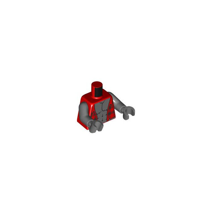 LEGO Werewolf Minifig Torso (973 / 76382) | Brick Owl - LEGO Marketplace