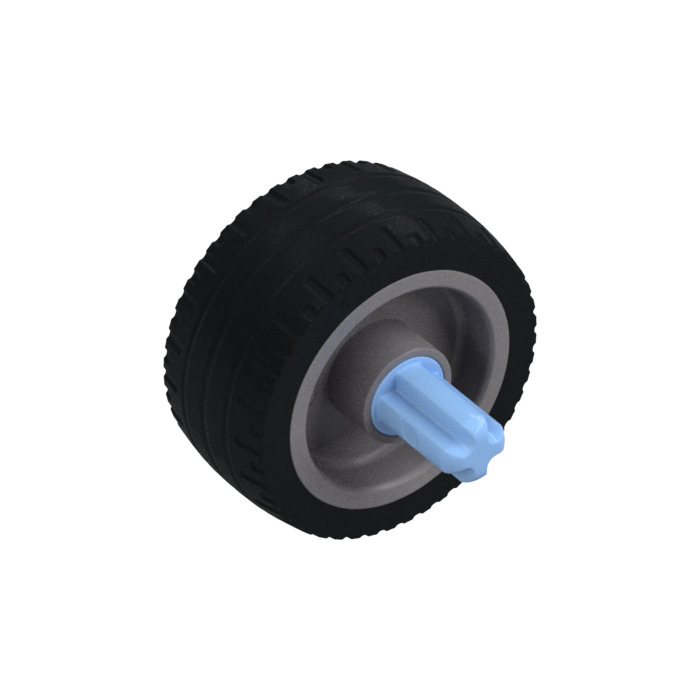 LEGO Wheel Ø18 x 14 with Tire and Axle Pin (112355) | Brick Owl - LEGO ...
