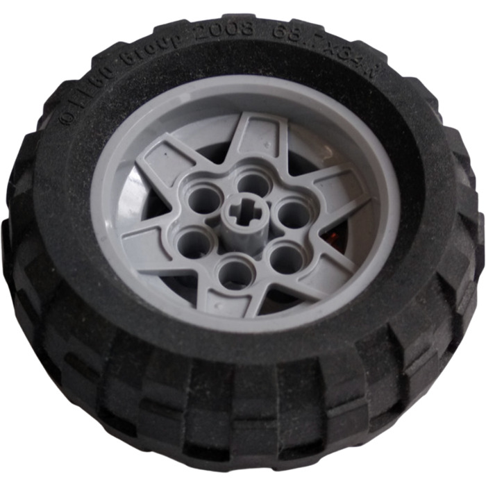 LEGO Wheel 43.2mm D. x 26mm Technic Racing Small with 6 Pinholes with ...