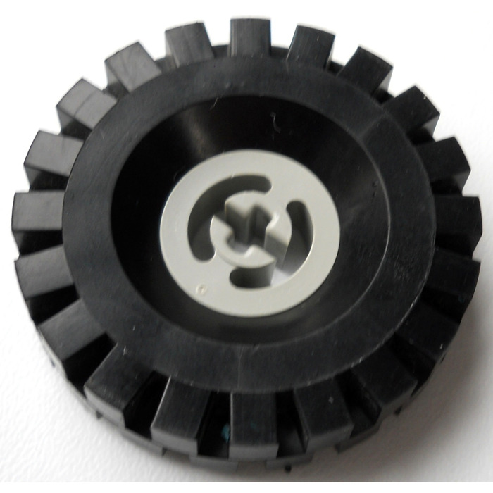 LEGO Wheel Hub 8 x 17.5 with Axlehole with Tire 43 x 11 (17 mm Inside ...