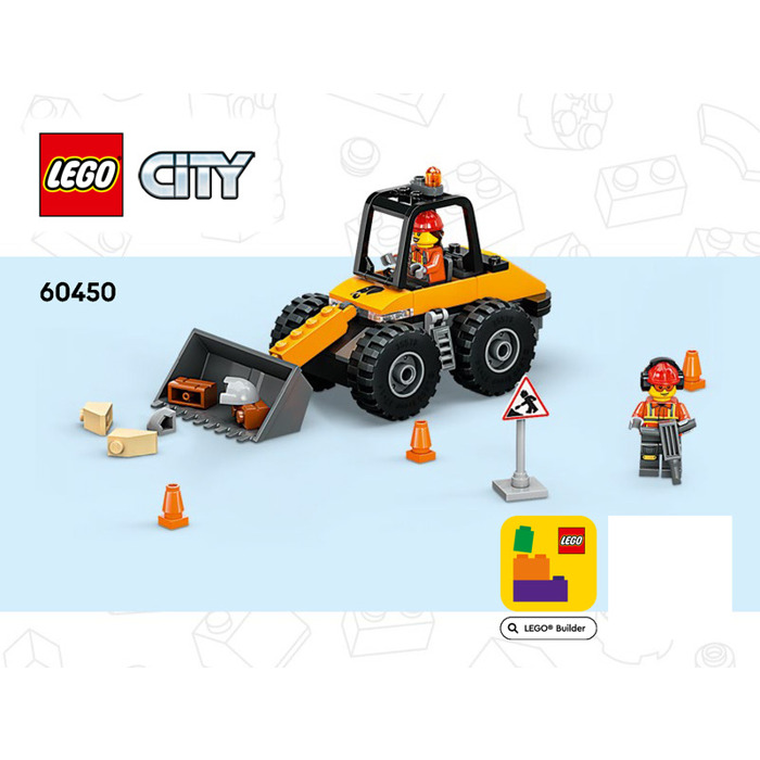 LEGO Wheel Loader Set 60450 Instructions | Brick Owl - LEGO Marketplace