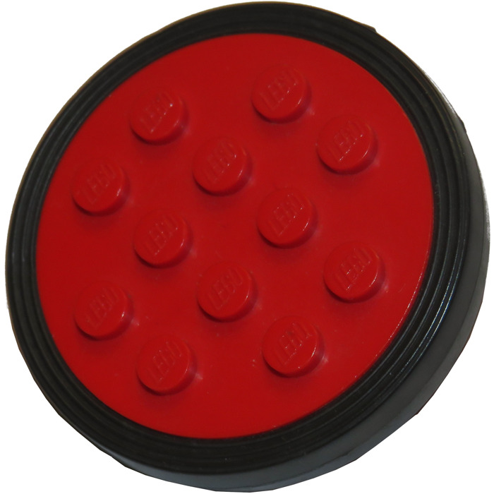 LEGO Wheel Rim 8 x 35 with 12 Studs with Axle (Complete) with Large ...