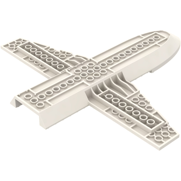LEGO White Airplane Body 26 x 24 x 1.7 Bottom (67138) | Brick Owl ...